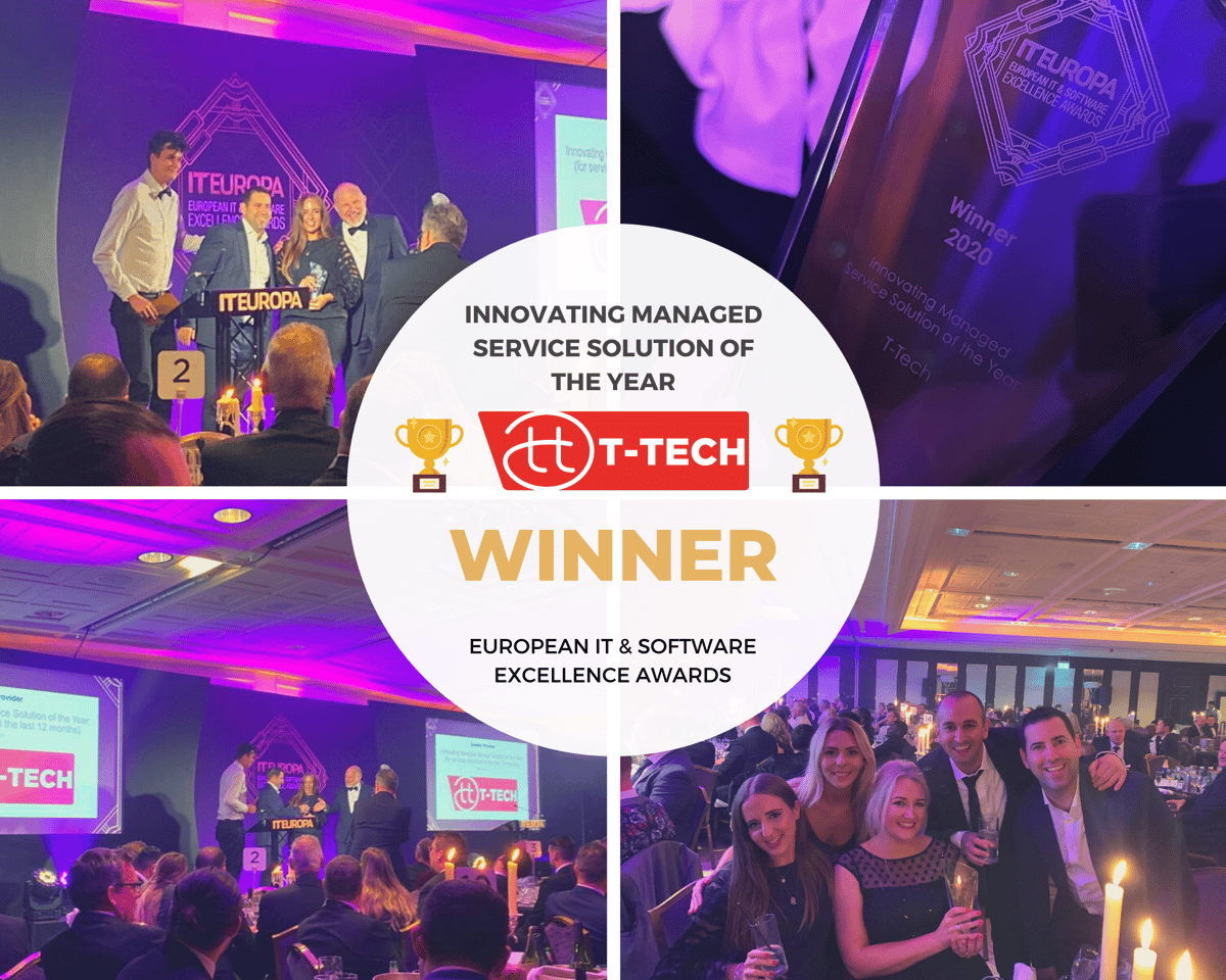 An award winning night for T-Tech at the ITE Awards
